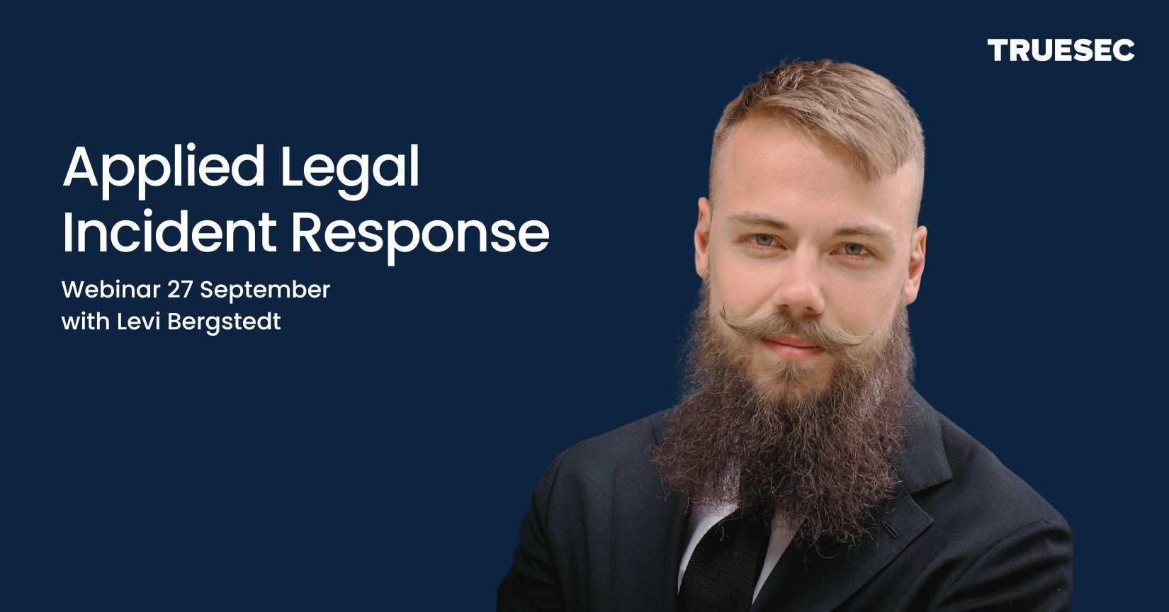 Webinar - Cyber Law - Truesec